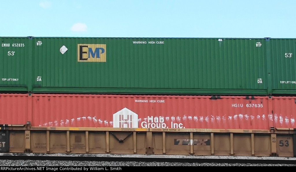EB Intermodal Frts at Erie NV